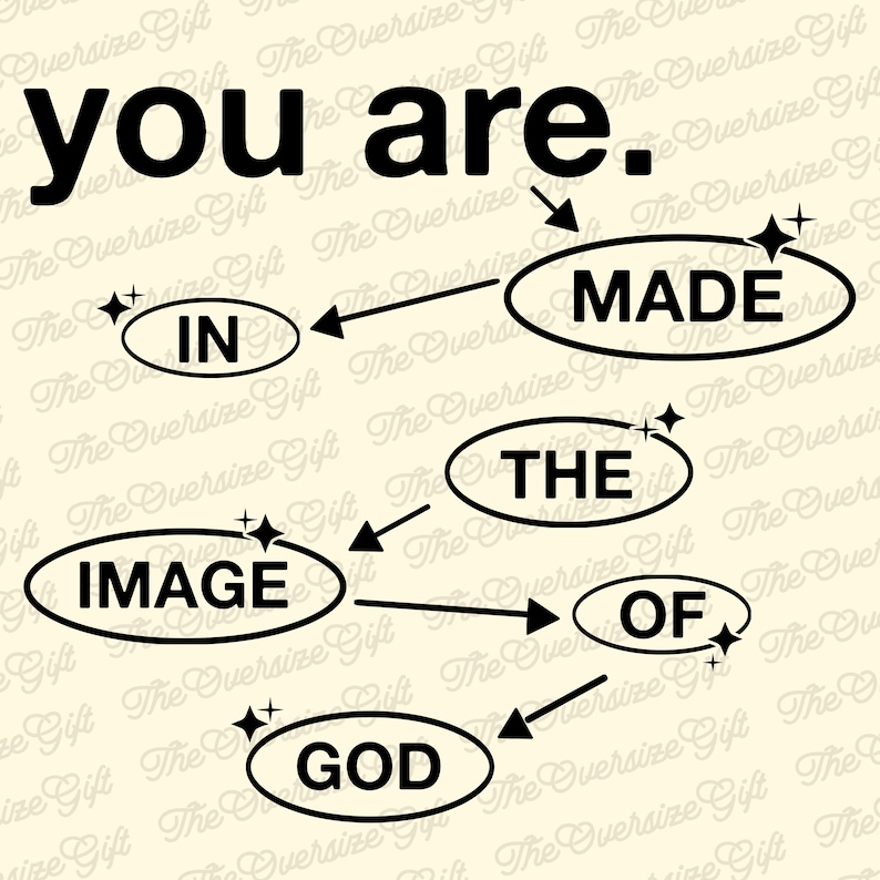 You Are Made in the Image of God Funny Saying, Jesus Made You Design ...