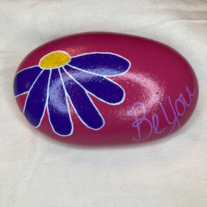 Colorful Stones Happy Rocks be You Easter Flower Spring Theme - Etsy