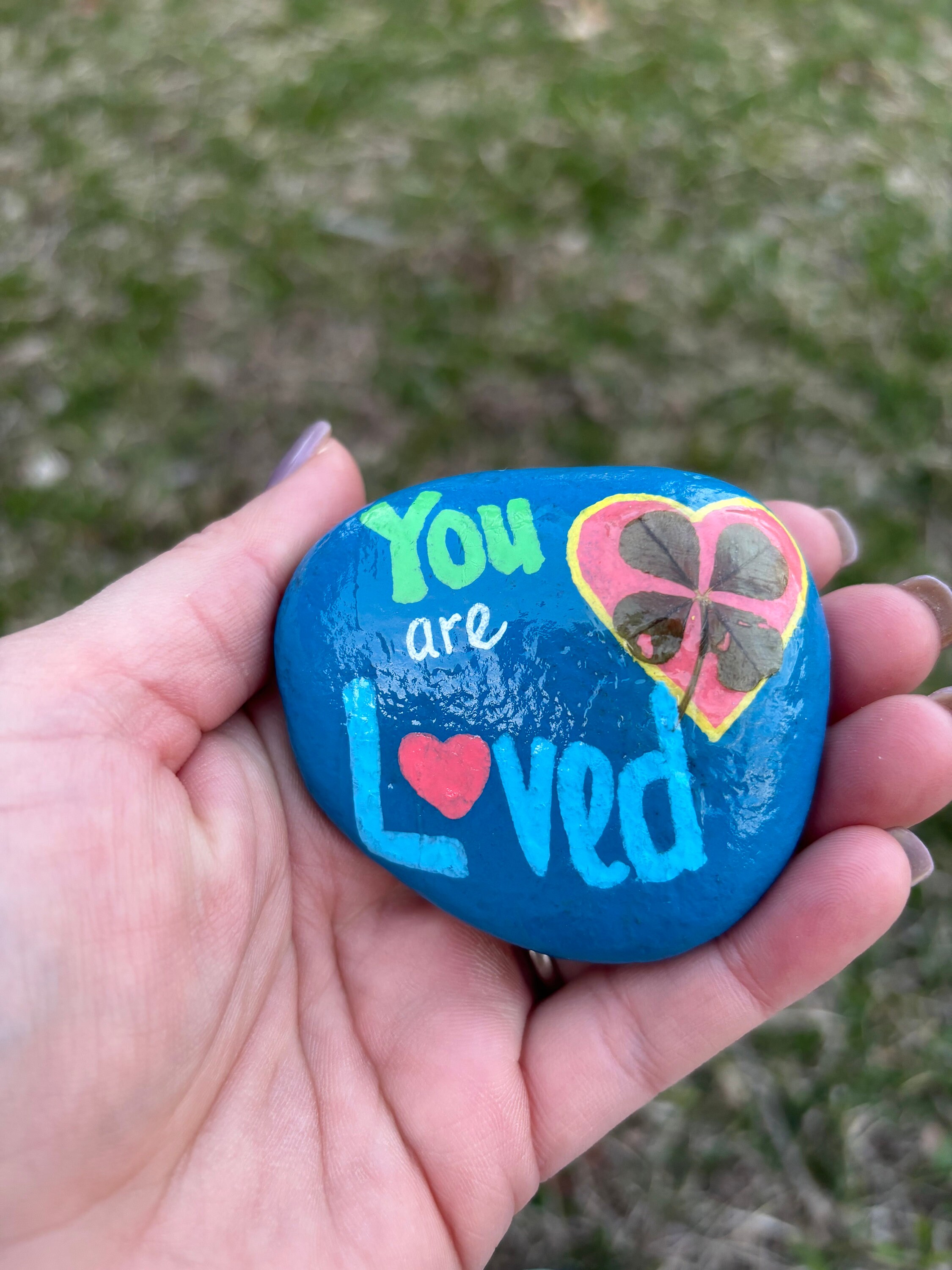 Colorful Medium Sized Kindness Rocks With Daily Affirmations - Etsy