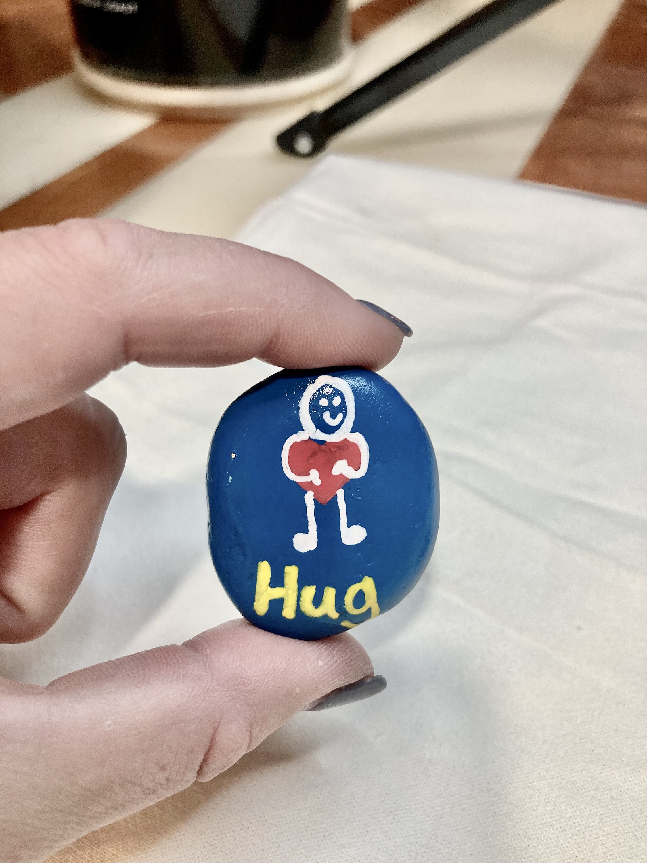 Inspirational Pocket Hug Mini Painted Pebbles Stones Rocks - Etsy