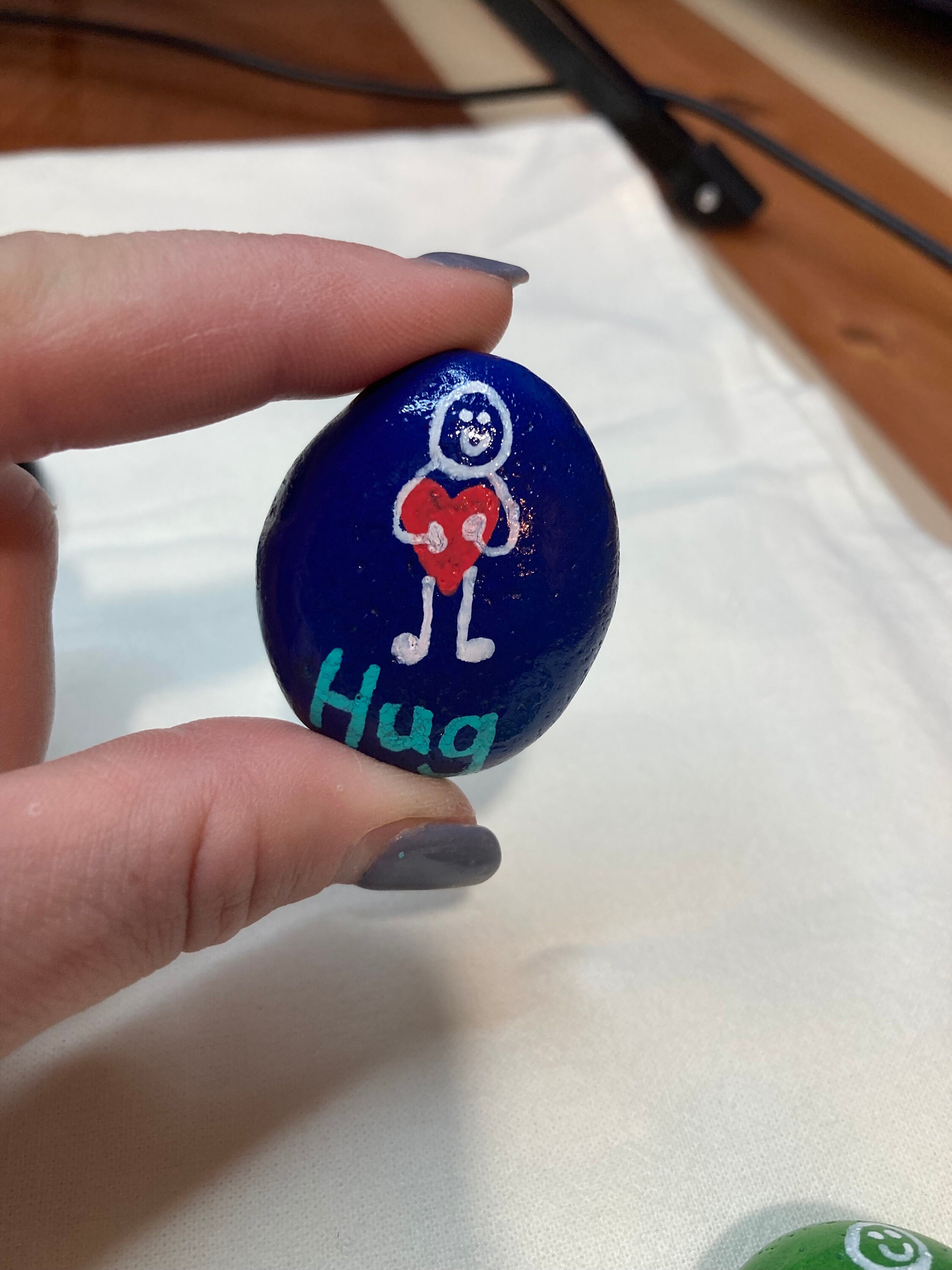 Inspirational Pocket Hug Mini Painted Pebbles Stones Rocks - Etsy