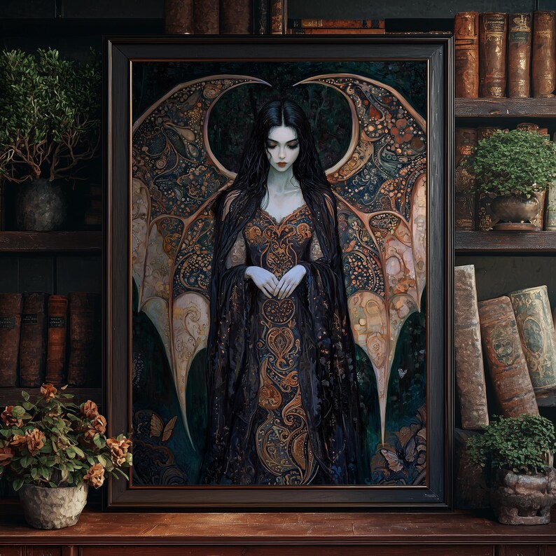 The Midnight Aswang Witch | Gothic Philippine Halloween Digital Art ...
