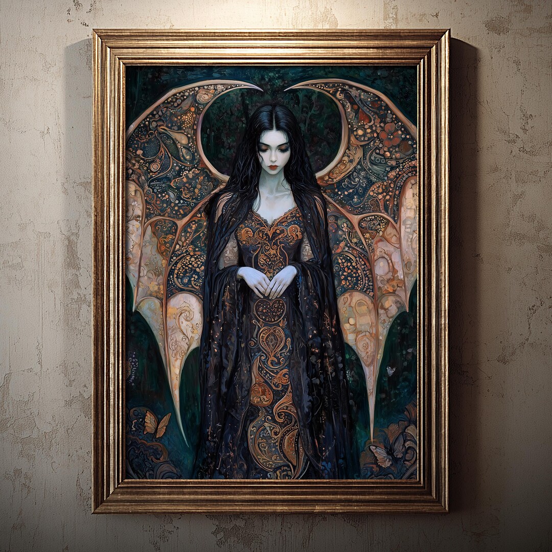 The Midnight Aswang Witch | Gothic Philippine Halloween Digital Art ...