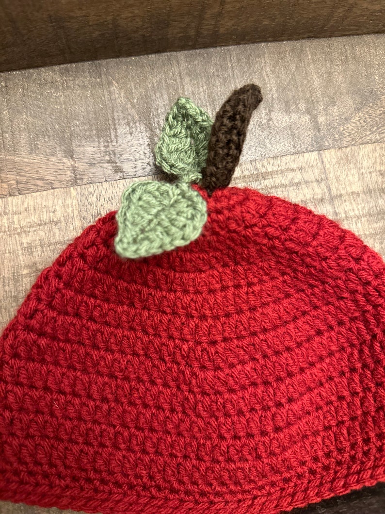 Apple Hat - Etsy