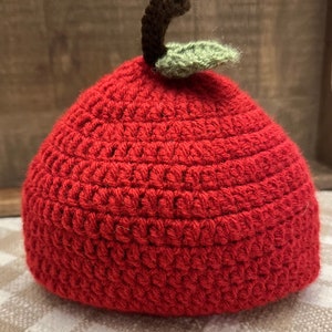 Apple Hat - Etsy