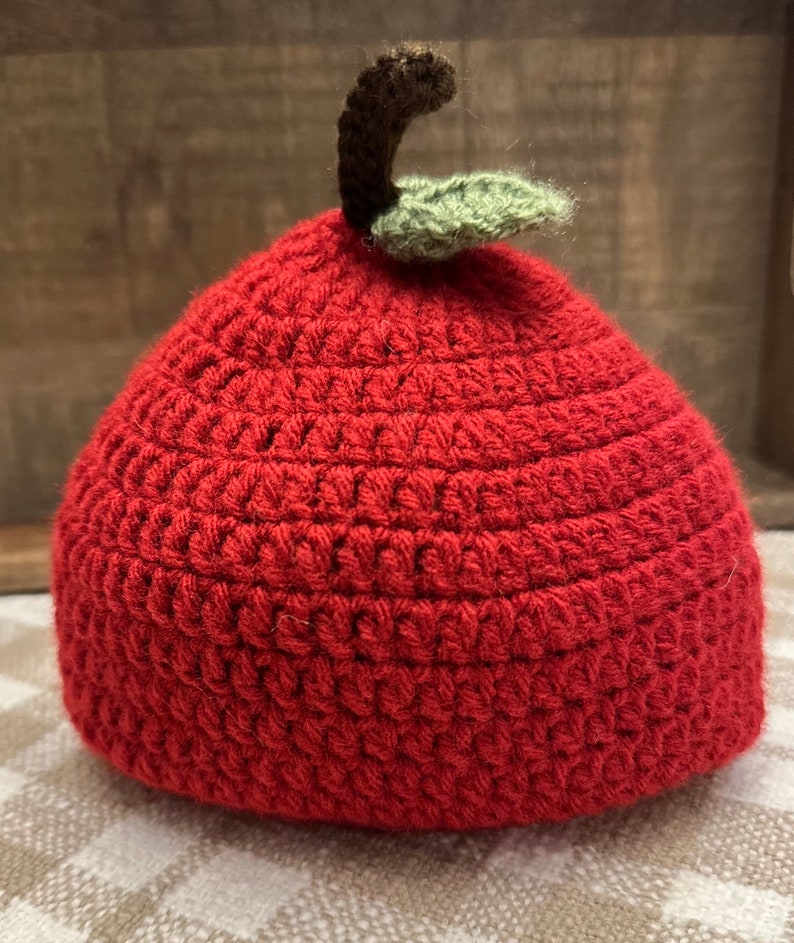 Apple Hat - Etsy