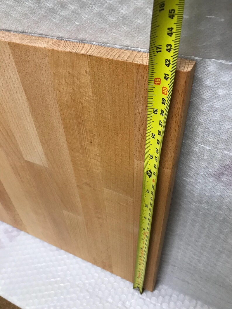 Ikea Kallax 1 Cube Long Top Cover Panel | Solidwood Beech | 41.5cm X ...