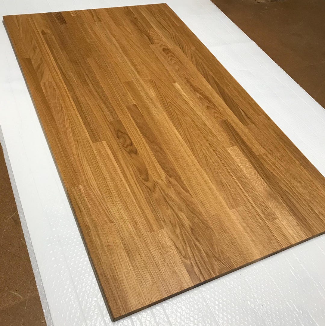 Home Office Desktops OAK Solidwood Oiled 22 Mm Thick Various Sizes - Etsy