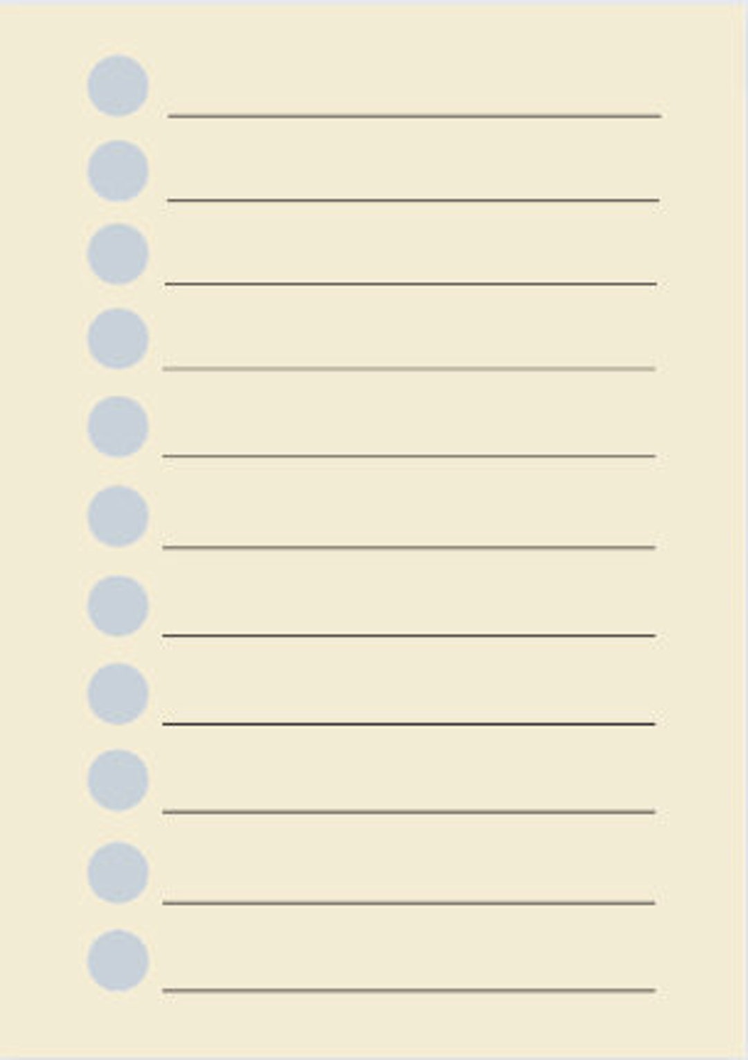 Editable Pre-made Planner Pages Template, Pre-made Planner Pages ...