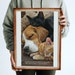 Dog and Cats Cuddle Together, Inspirational Quote, Adorable and Cute ...