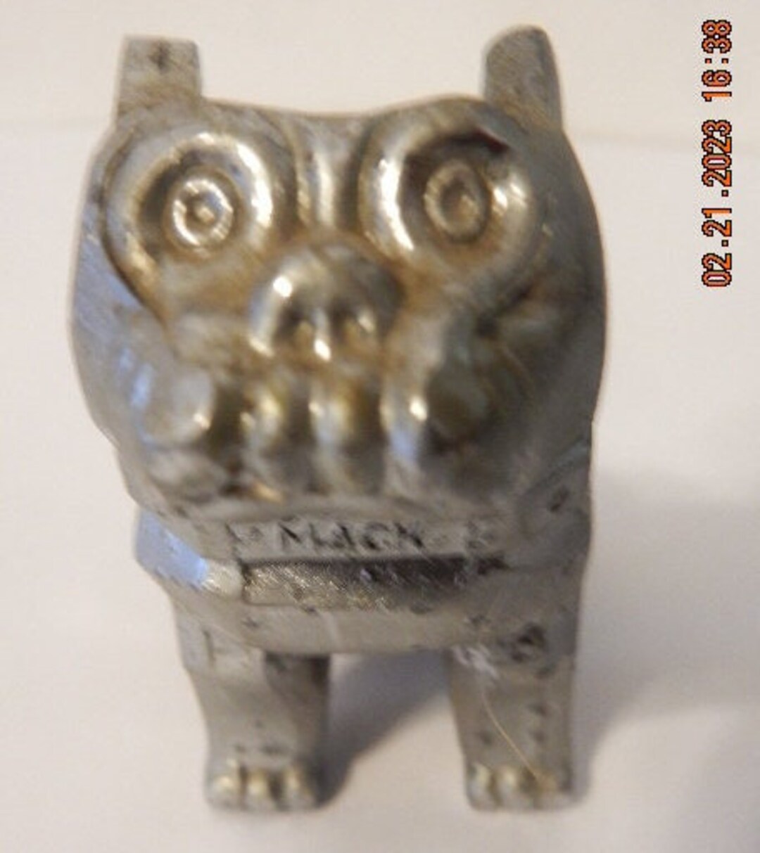 Vintage Mack Dog in Metal 3 Inches Tall Design Patent 87931 - Etsy