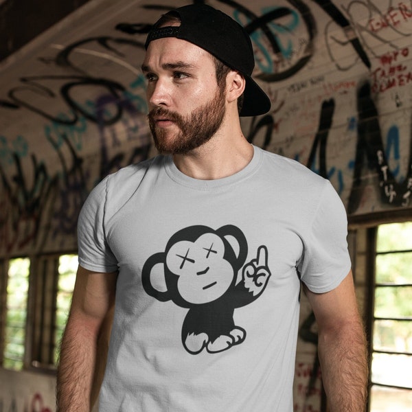 Aap middelvinger - Etsy Nederland