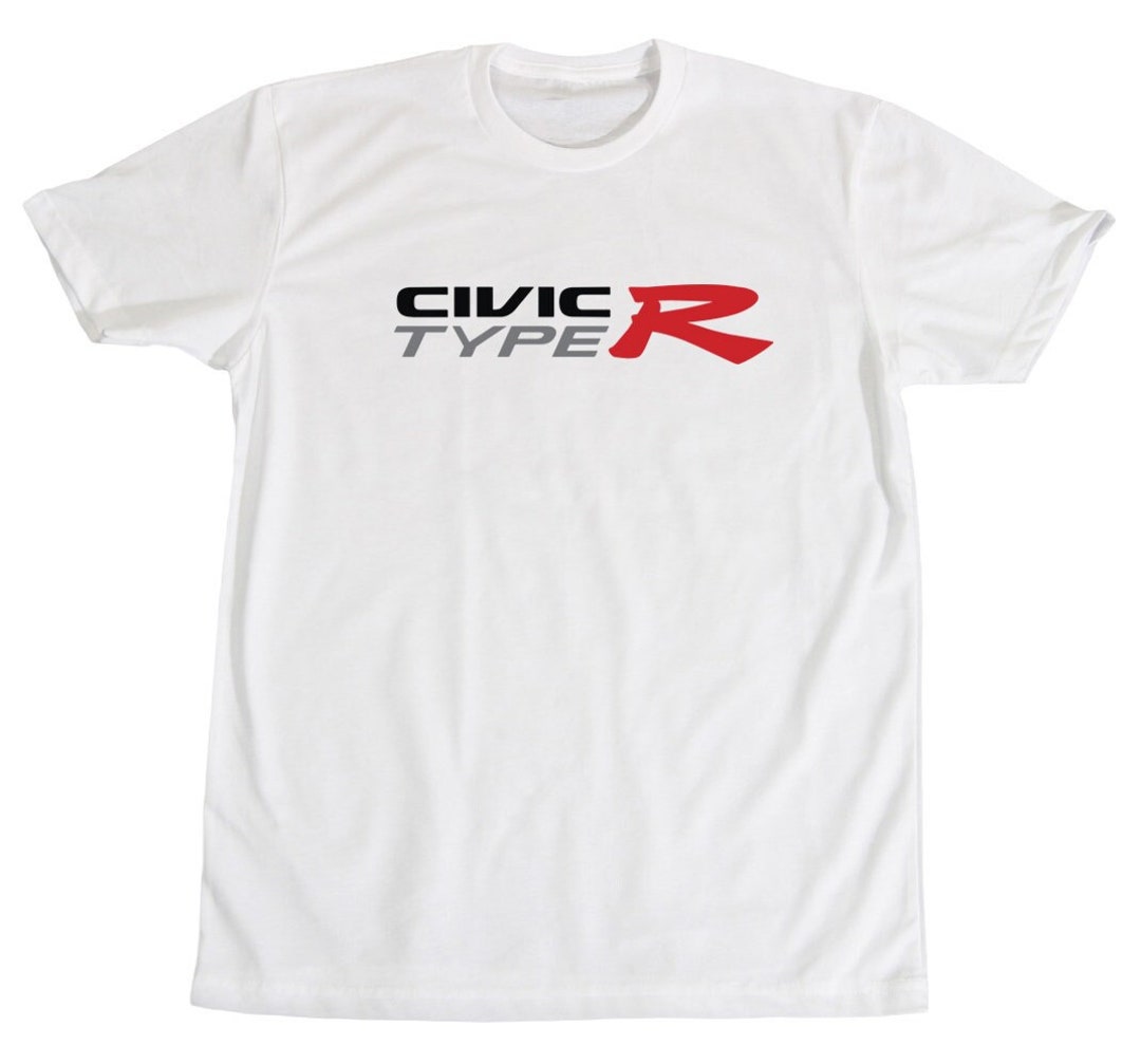 Civic Type-r Logo T-shirt Si JDM Vtec Ring Spun Soft Tee - Etsy
