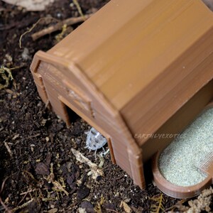 Dairy Cow Isopod Barn Hide, Barn Isopod Feeding Trough, Roly Poly Bin ...