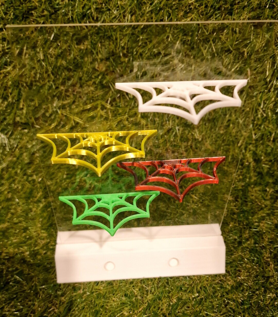 Spider Web Shelf Ledge for Jumping Spiders Cute Platform Decoration 3D ...