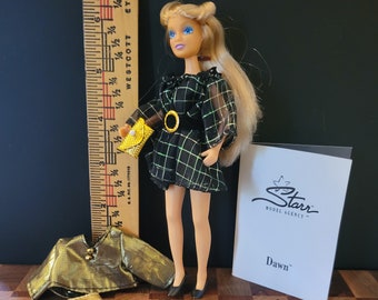 Vintage 90's Starr Modeling Agency Dolls 'totally Trendy DAWN' COMPLETE ...