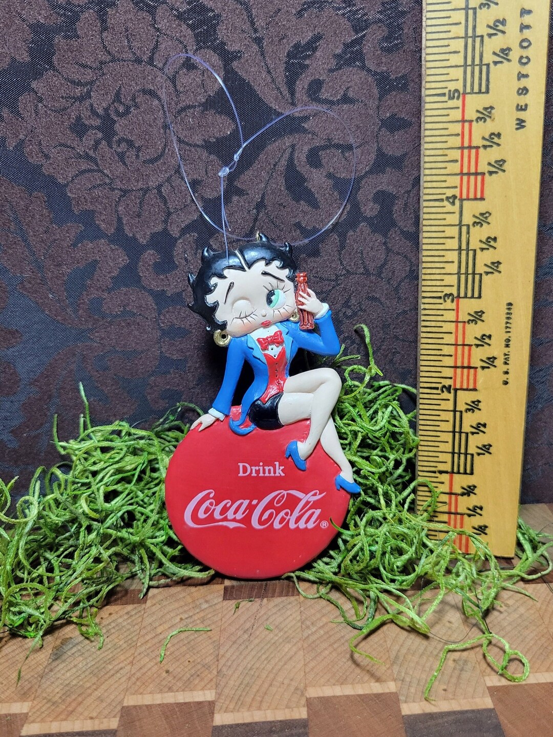 Vintage 2001 Betty Boop Coca-cola Ornament - Etsy