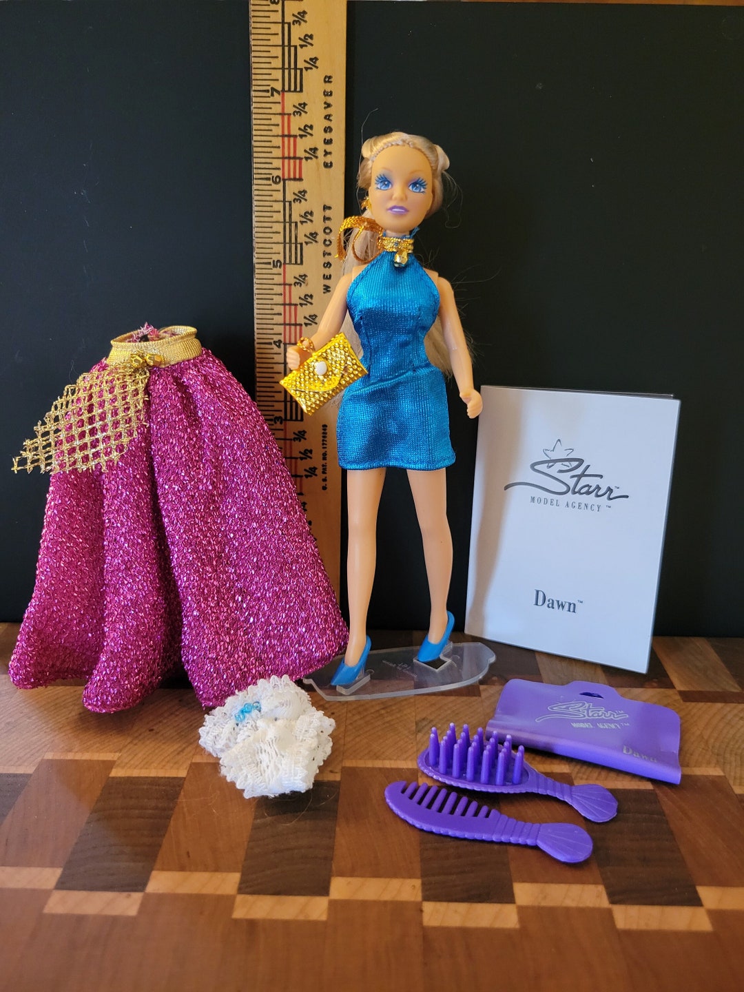 Vintage 90's Starr Modeling Agency Dolls 'elegant Evening DAWN ...