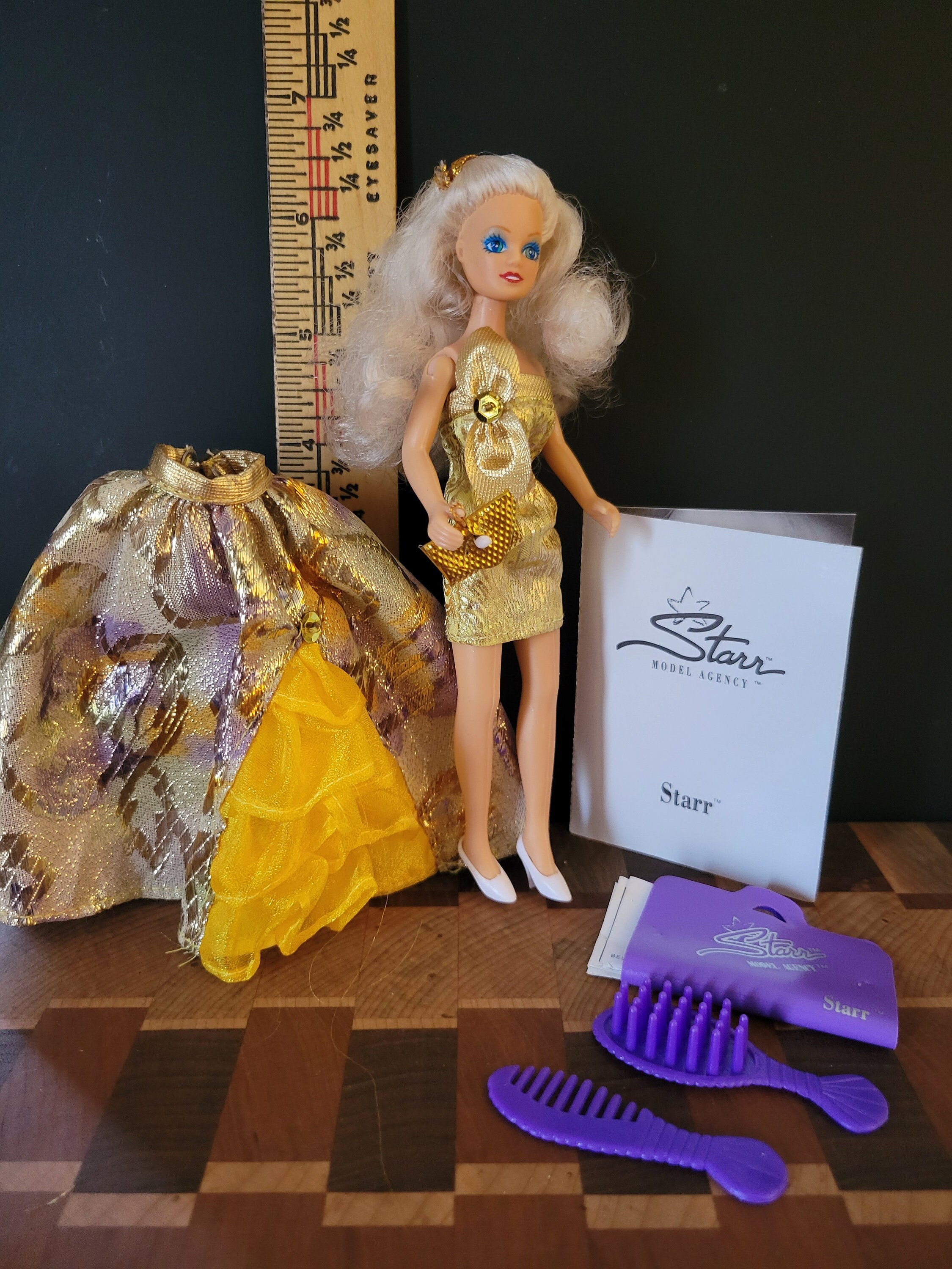 Vintage 90's Starr Modeling Agency Dolls 'elegant Evening STARR' by JPI ...
