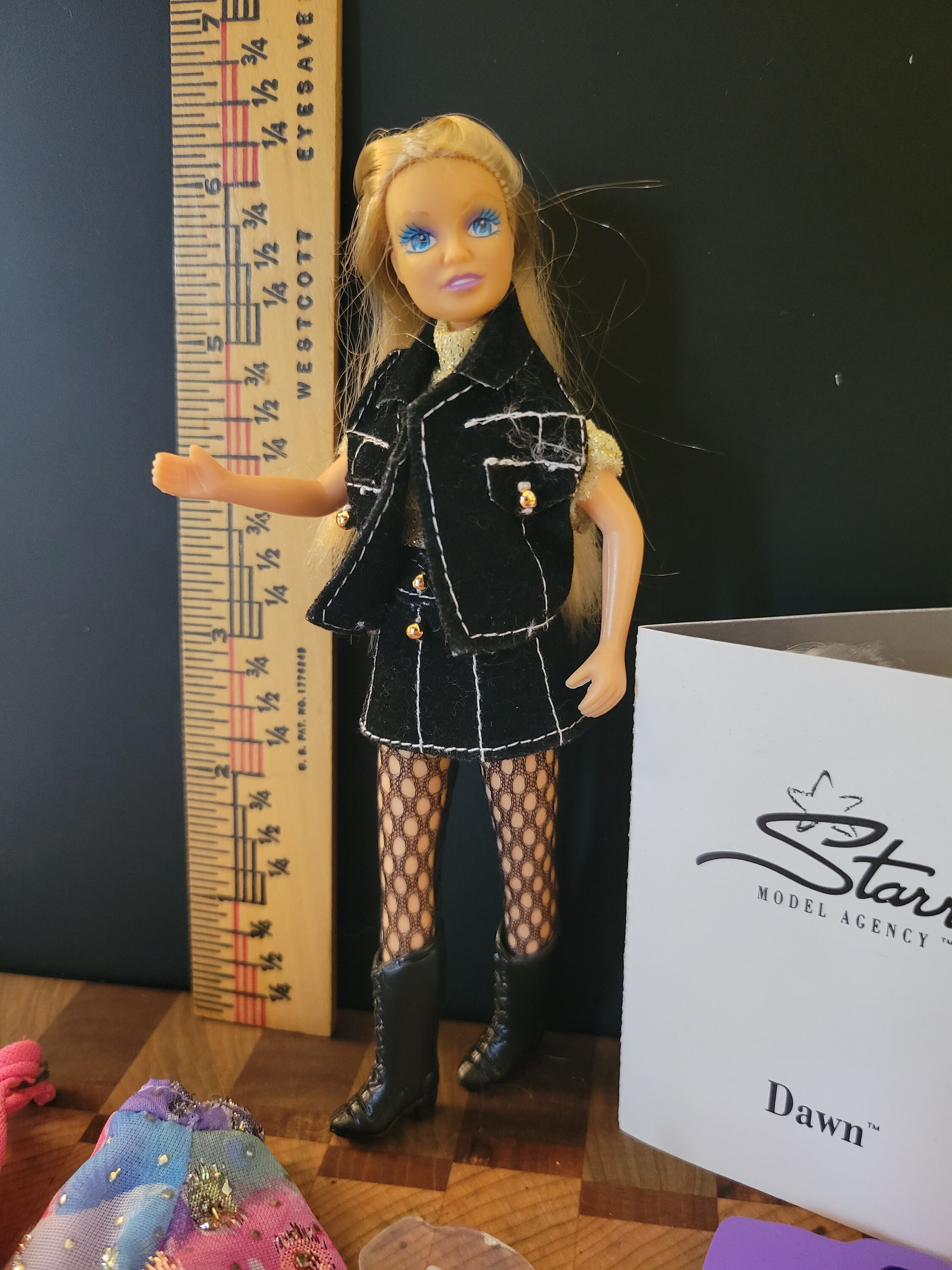 Vintage 90's Starr Modeling Agency Dolls 'totally Trendy DAWN' COMPLETE ...