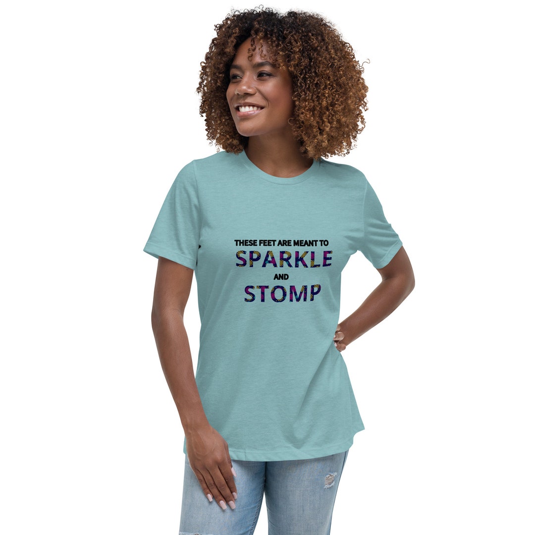 Sparkle Feet Dance, Clogging Shirt, Women's T-shirt - Etsy
