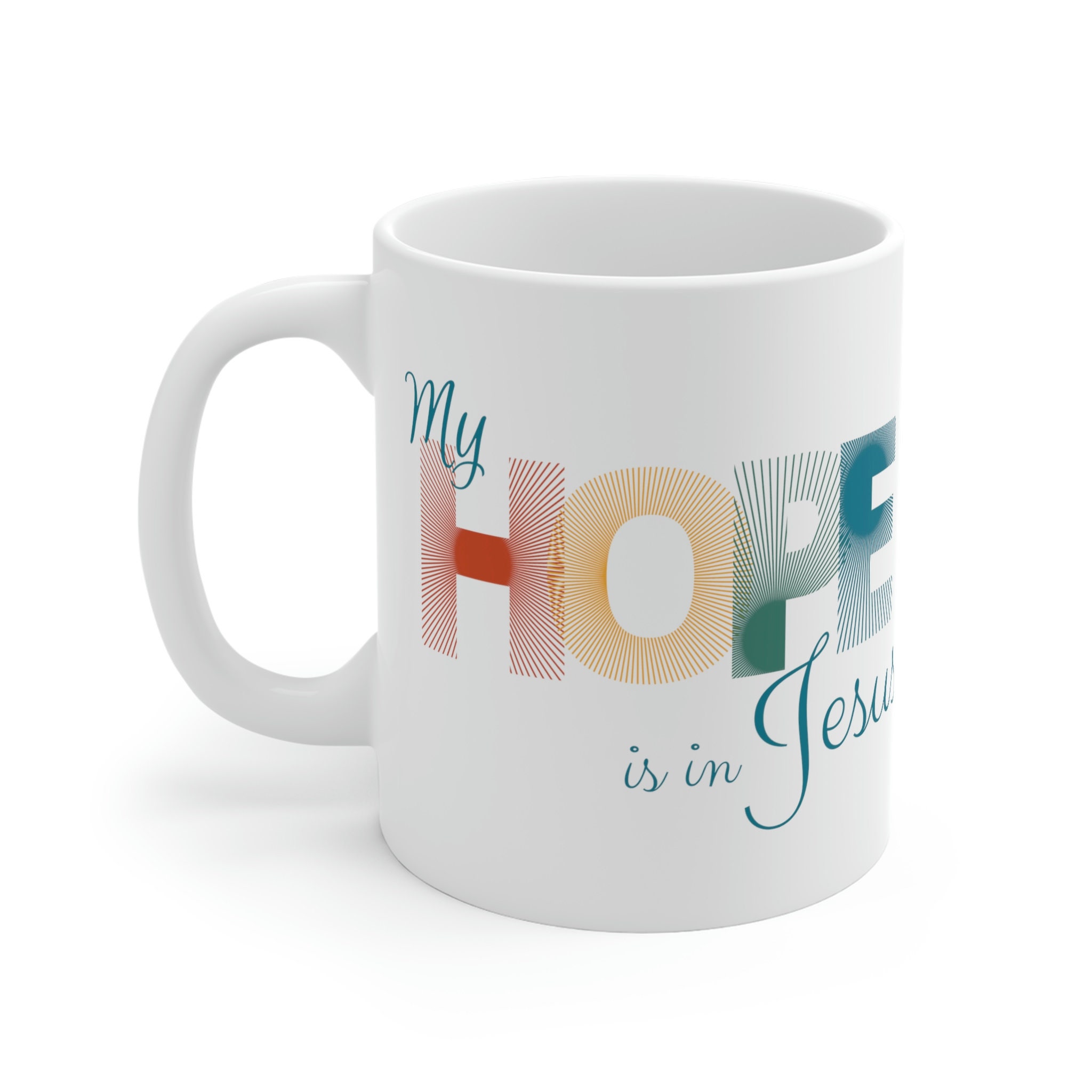 My Hope is in Jesus Mug John 3 16 Cup All My Hope is in - Etsy
