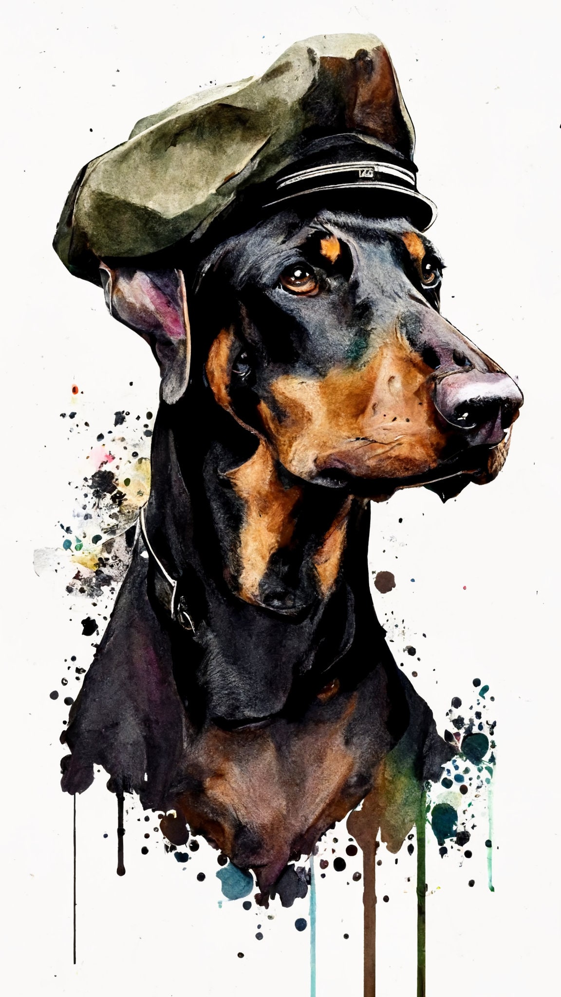 Doberman Warriors: the Three Elite Military Canines Doberman Pinscher ...