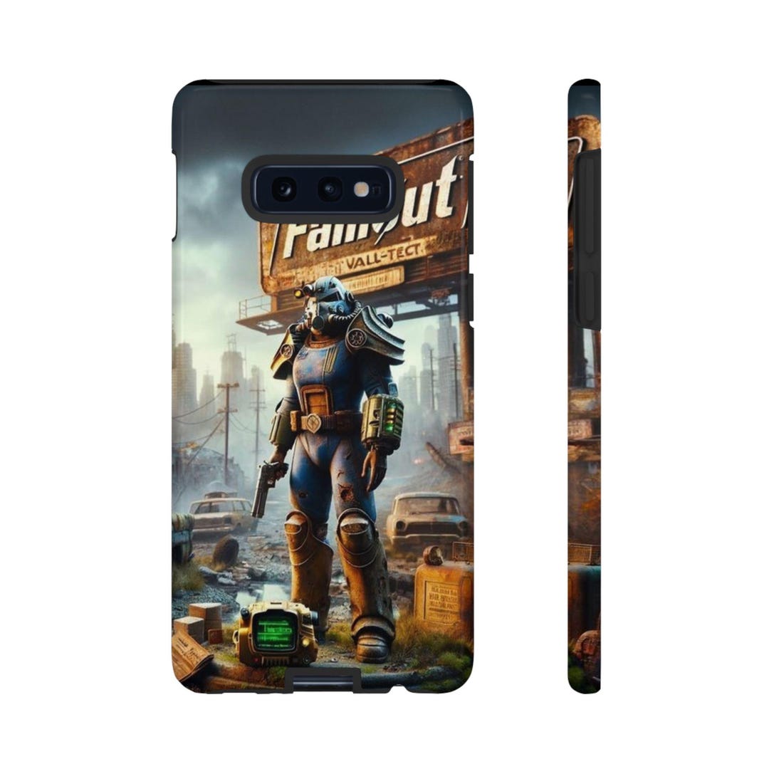 Fallout Mech Helmet Power Armour Phone Tough Case - Etsy