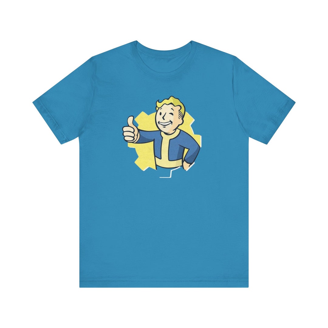 Fallout Vault Boy Unisex Jersey Short Sleeve Tee - Etsy
