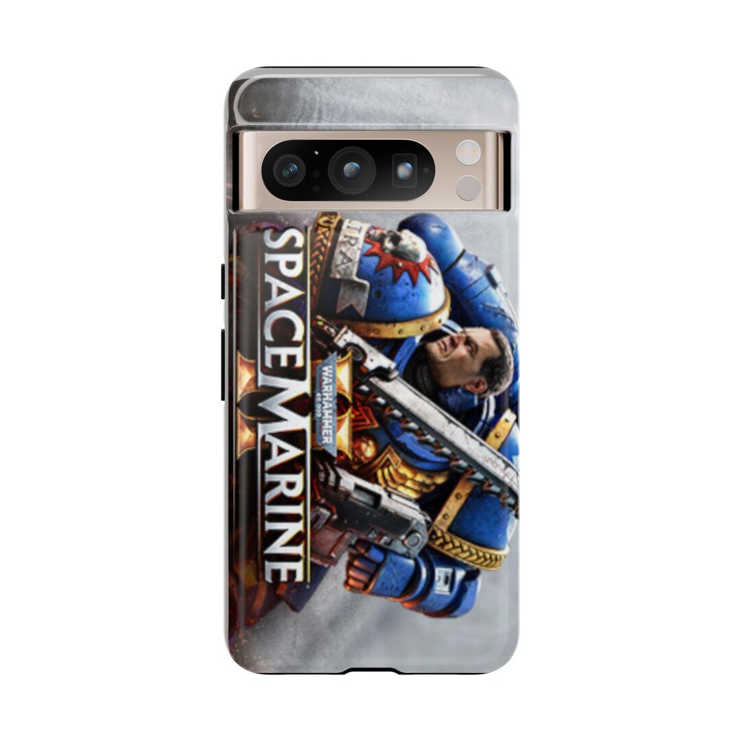 Warhammer 40K Space Marine Pixel iPhone Samsung Tough Case Geeky Phone ...