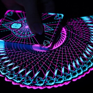 Chris Cards V2 Playing Cards - Cardistry, Magic Cards With the Glow ...