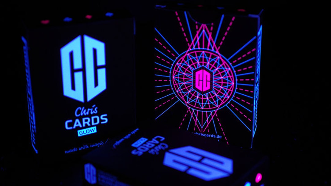 Chris Cards ® V1 Playing Cards - Cardistry, Magic Cards With the Glow ...