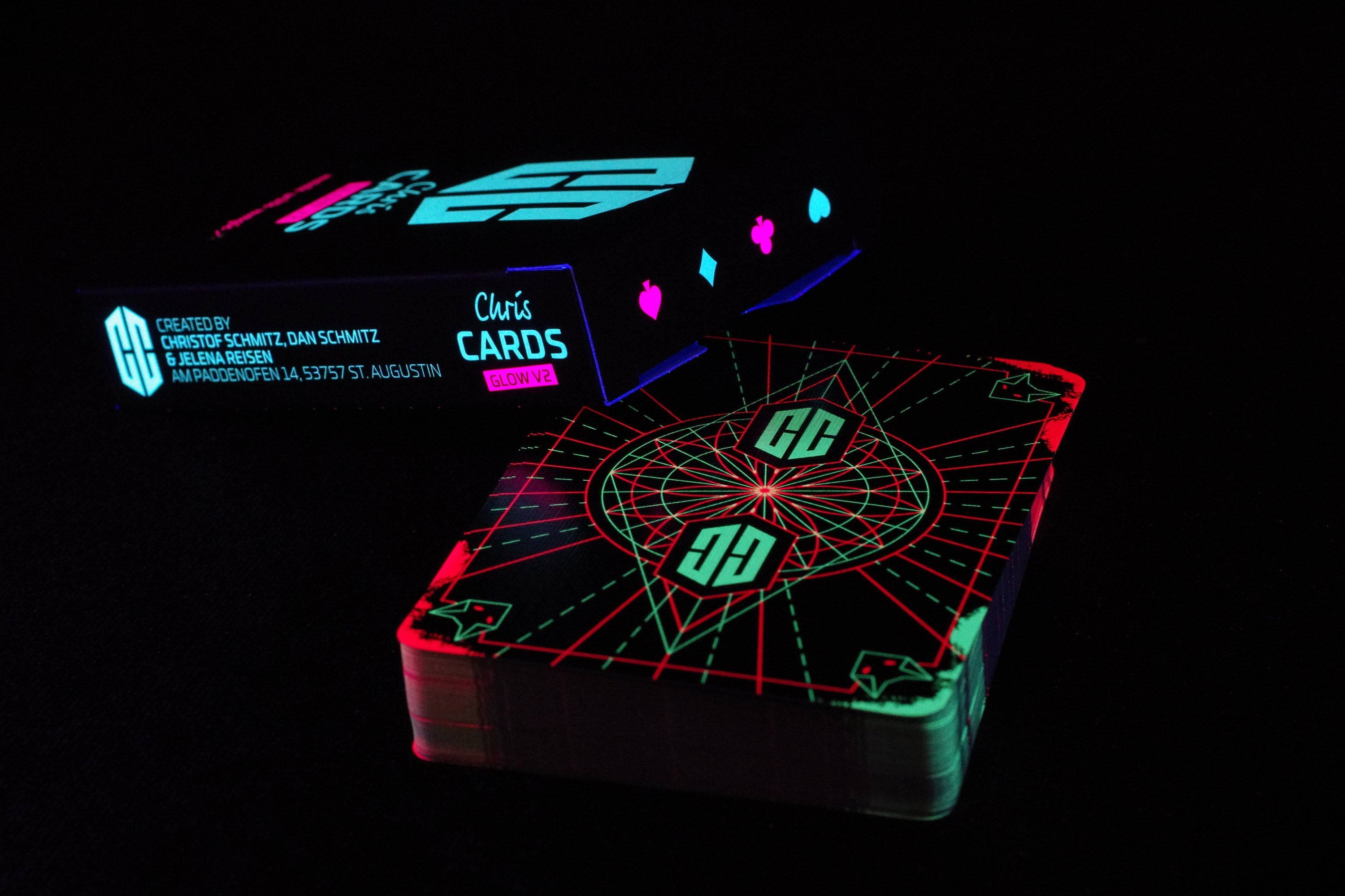 Chris Cards V2 Playing Cards Cardistry Magic Cards With the - Etsy