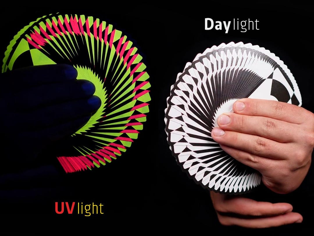 Chris Cards Covered Circles UV Cardistry Playingcards Deck - Etsy