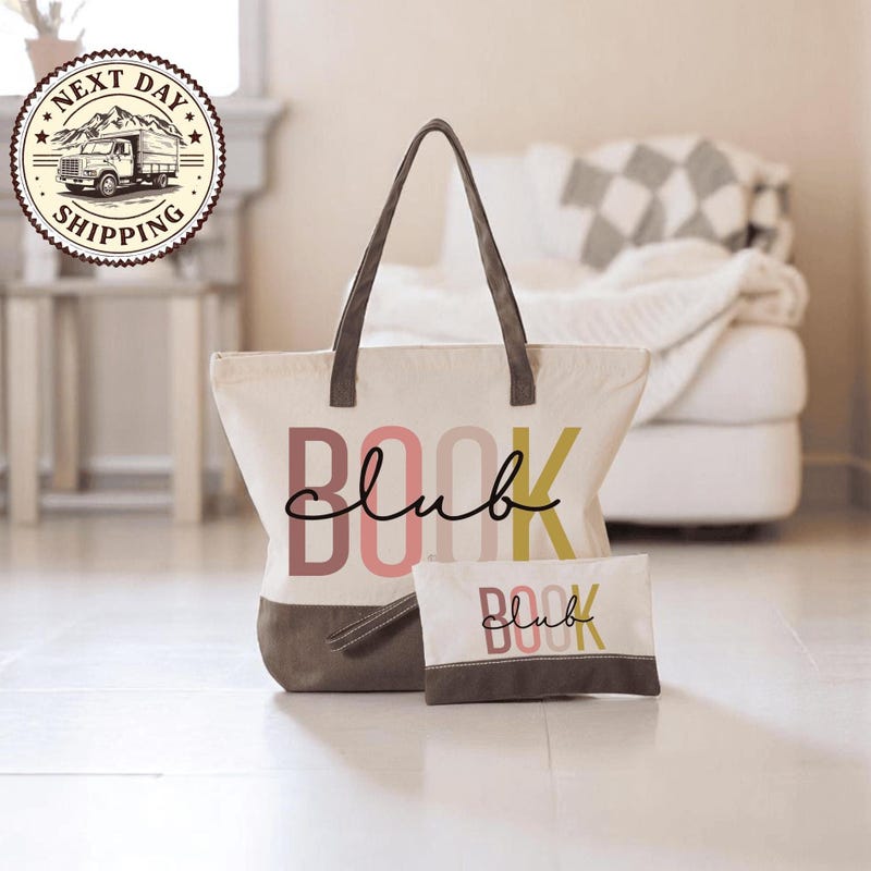 Book Club Tote Bags - Etsy