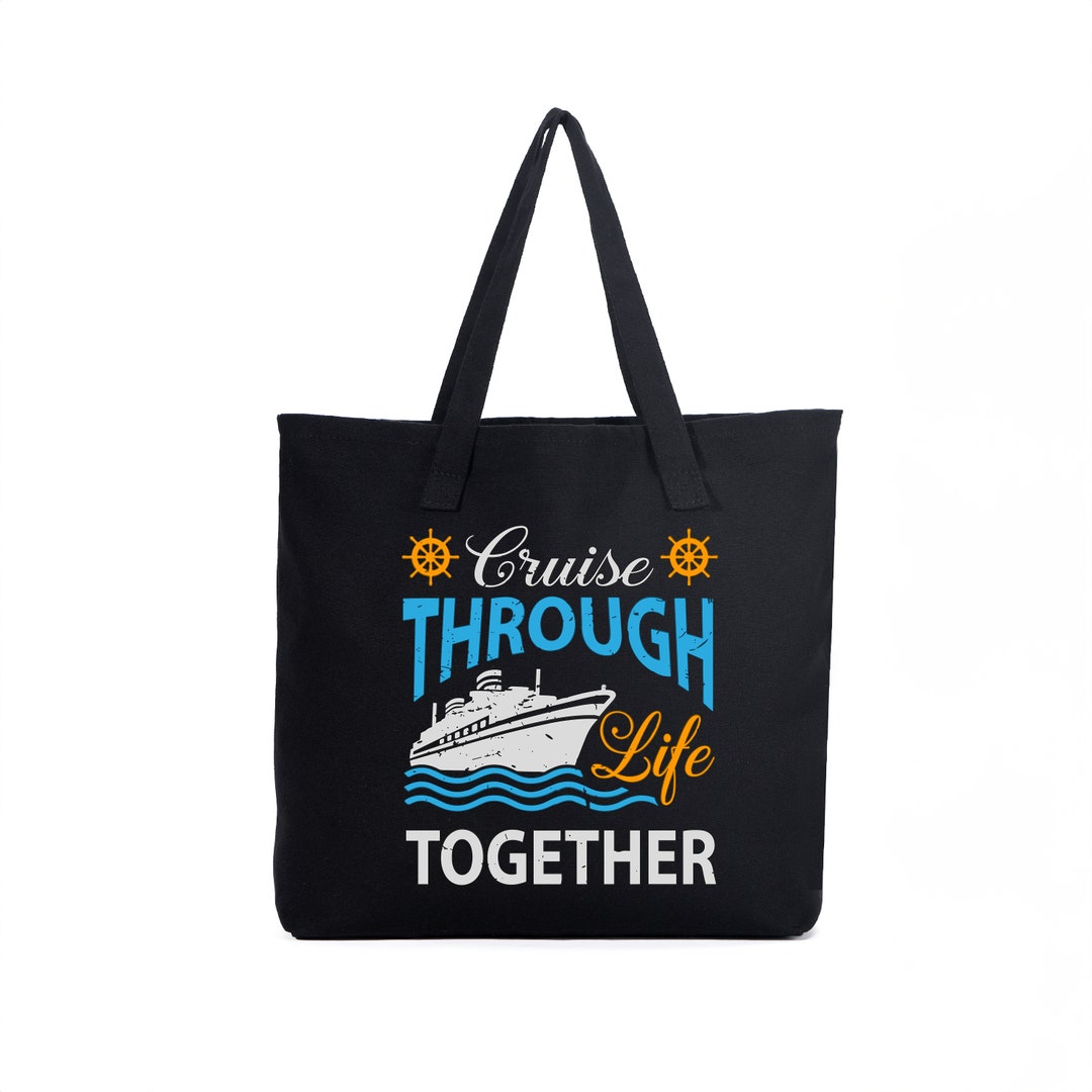 Cruise Tote Bag, Canvas Tote Bag, Family Vocation, Cruise Gifts, Beach ...