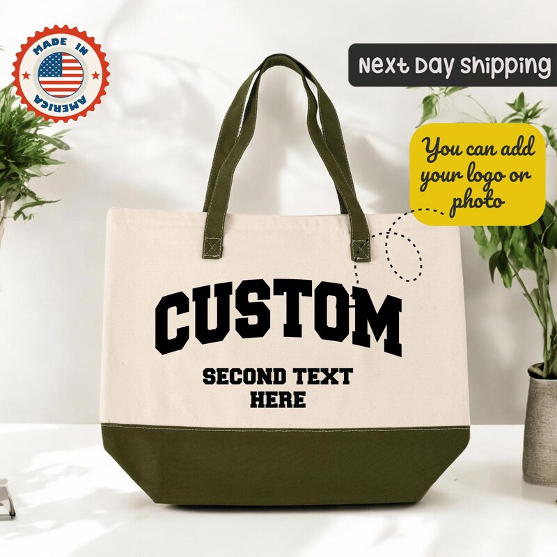Personalized Tote Bag - Etsy