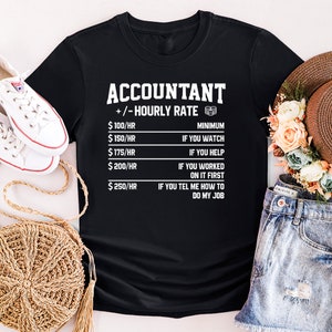 Accountant Shirt, Accountant Gift, Tax Season Gift, Accounting Student ...