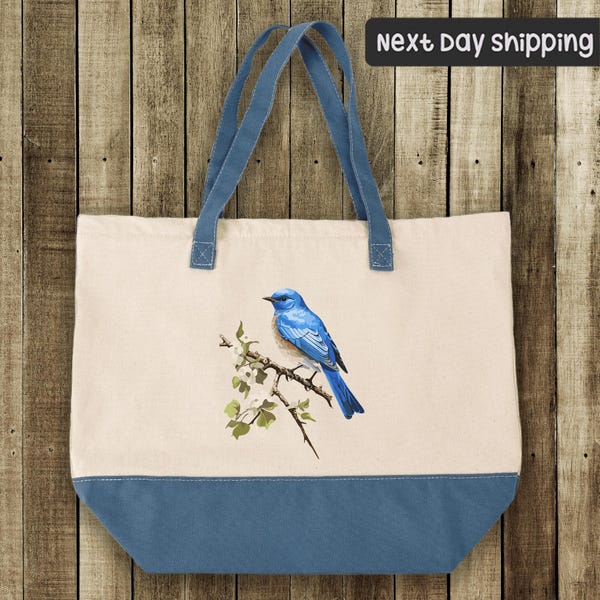 Bird Tote Bag - Etsy