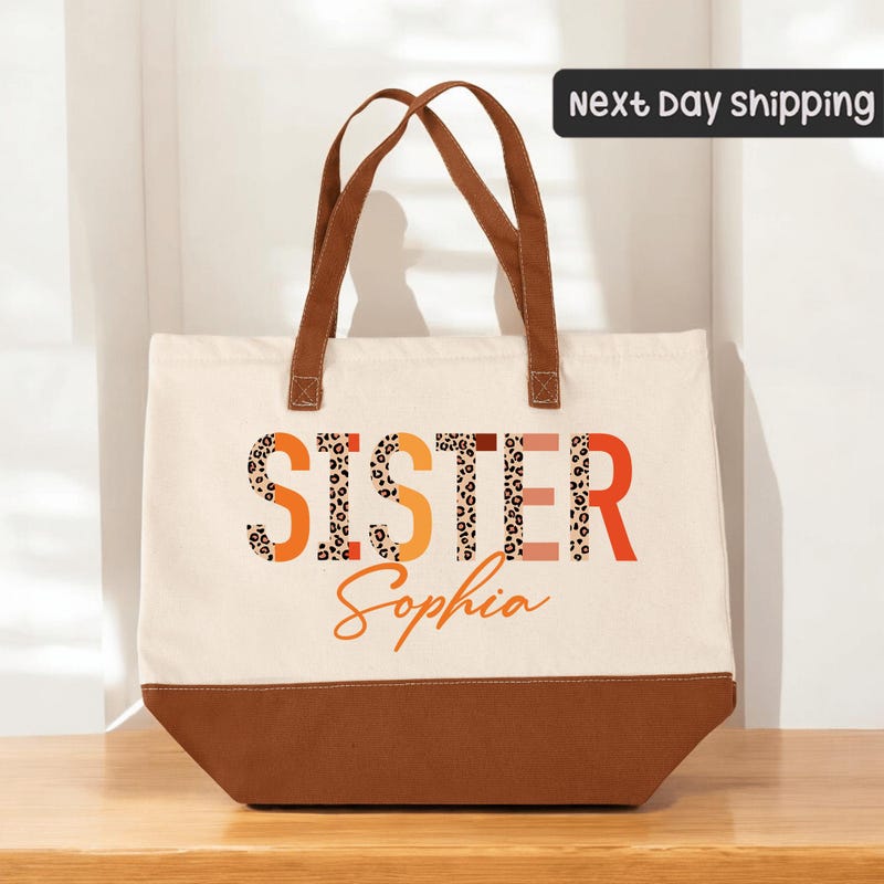 Big Sister Tote Bag - Etsy