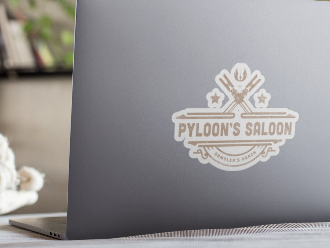 Pyloon's Saloon Sticker Jedi Survivor Game Lightsaber - Etsy