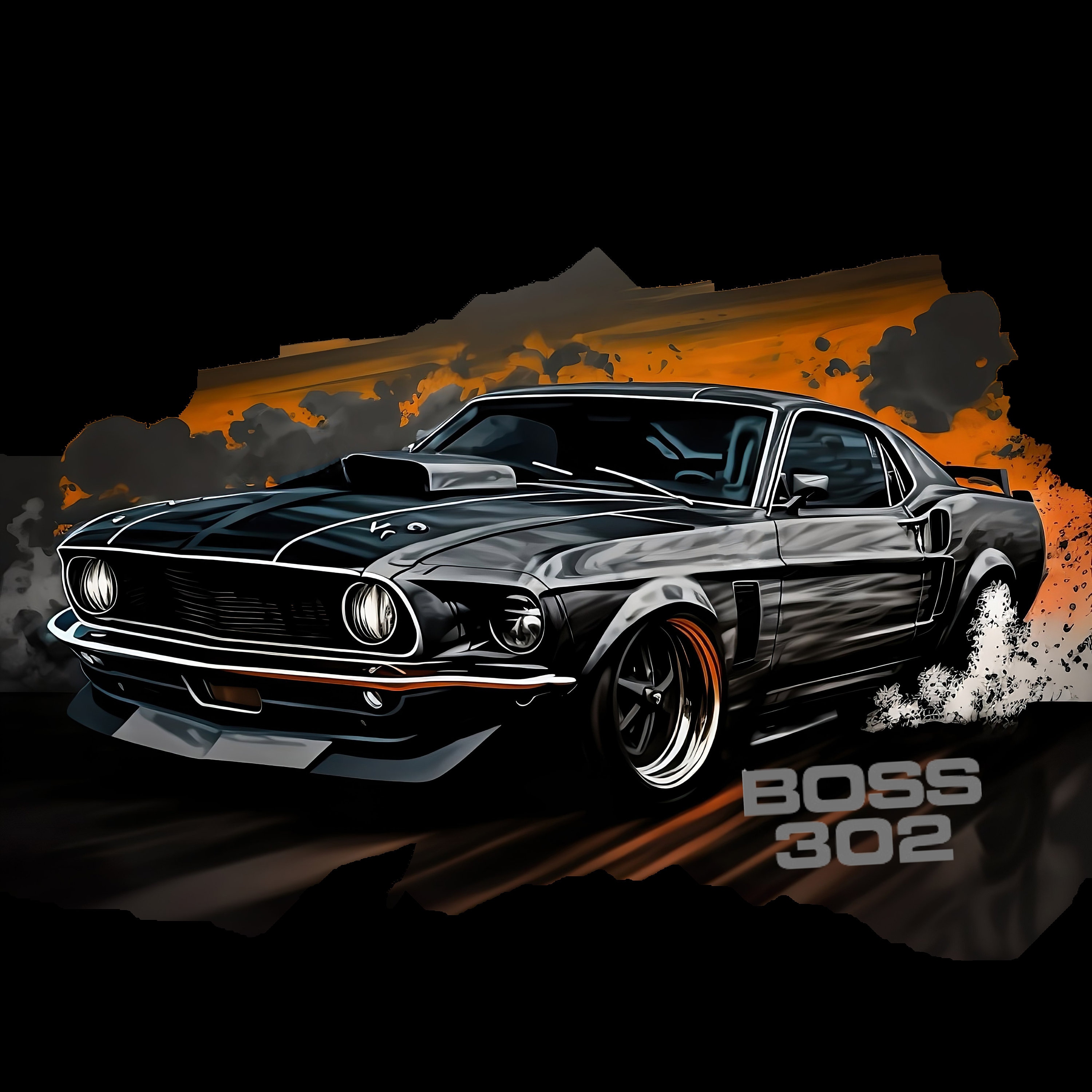 Ford Mustang Komik Resimler
