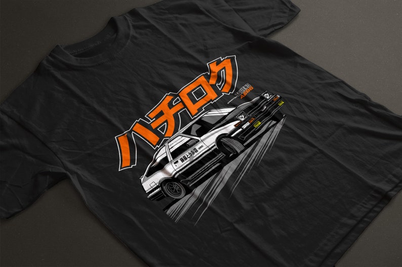Toyota AE86 Trueno T-shirt JDM Fans Classic Jdm Japanese Car - Etsy