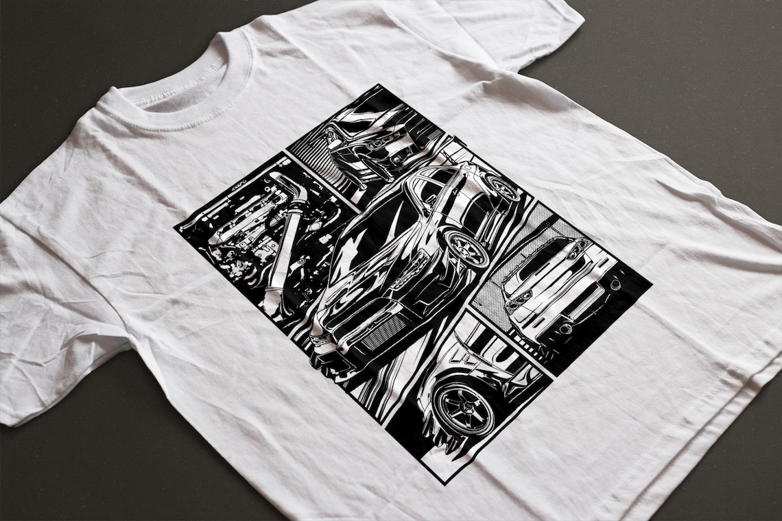 Mitsubishi EVO X Digital Download Posters Illustration Prints Wall Art ...