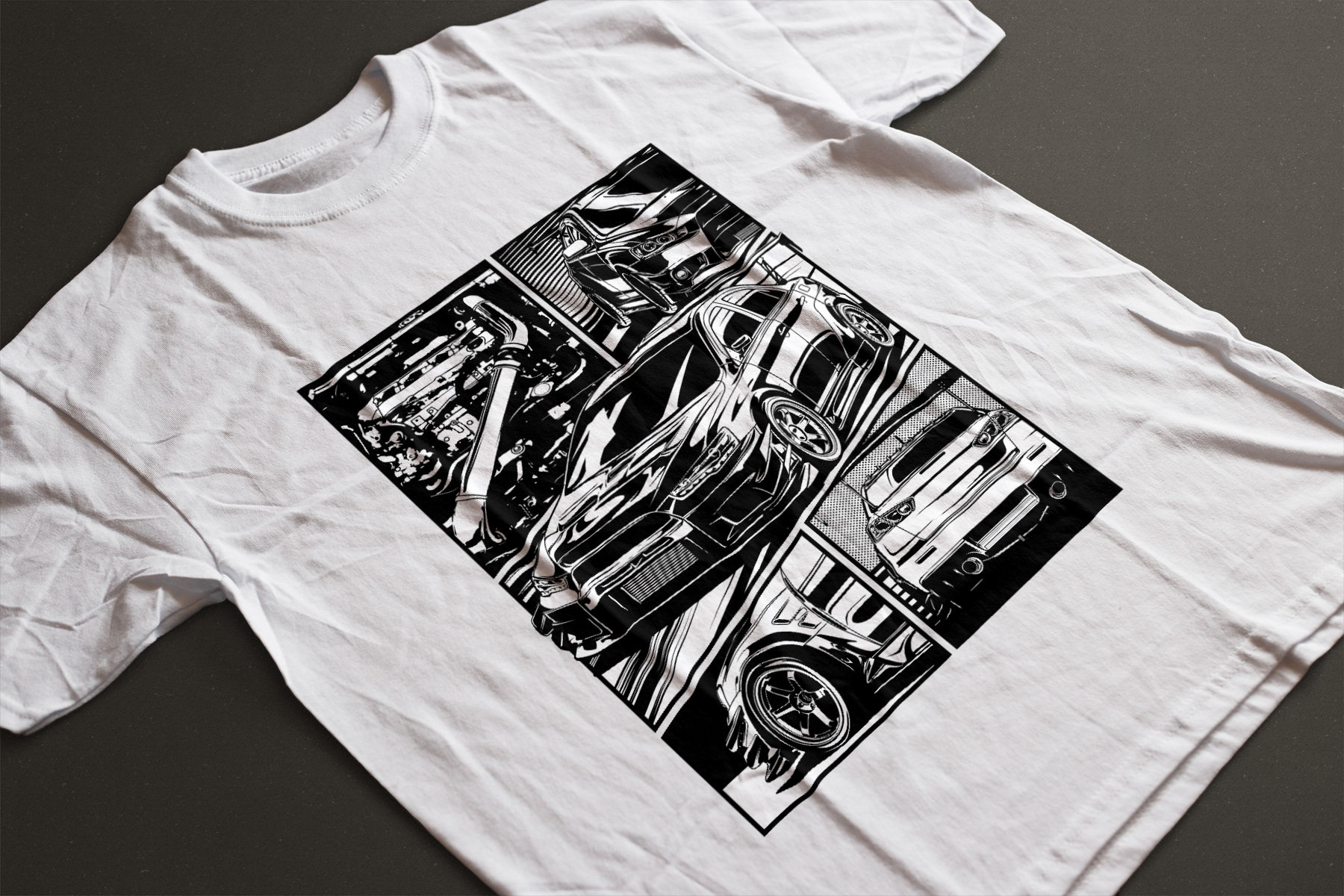 Mitsubishi EVO X Digital Download Posters Illustration Prints Wall Art ...