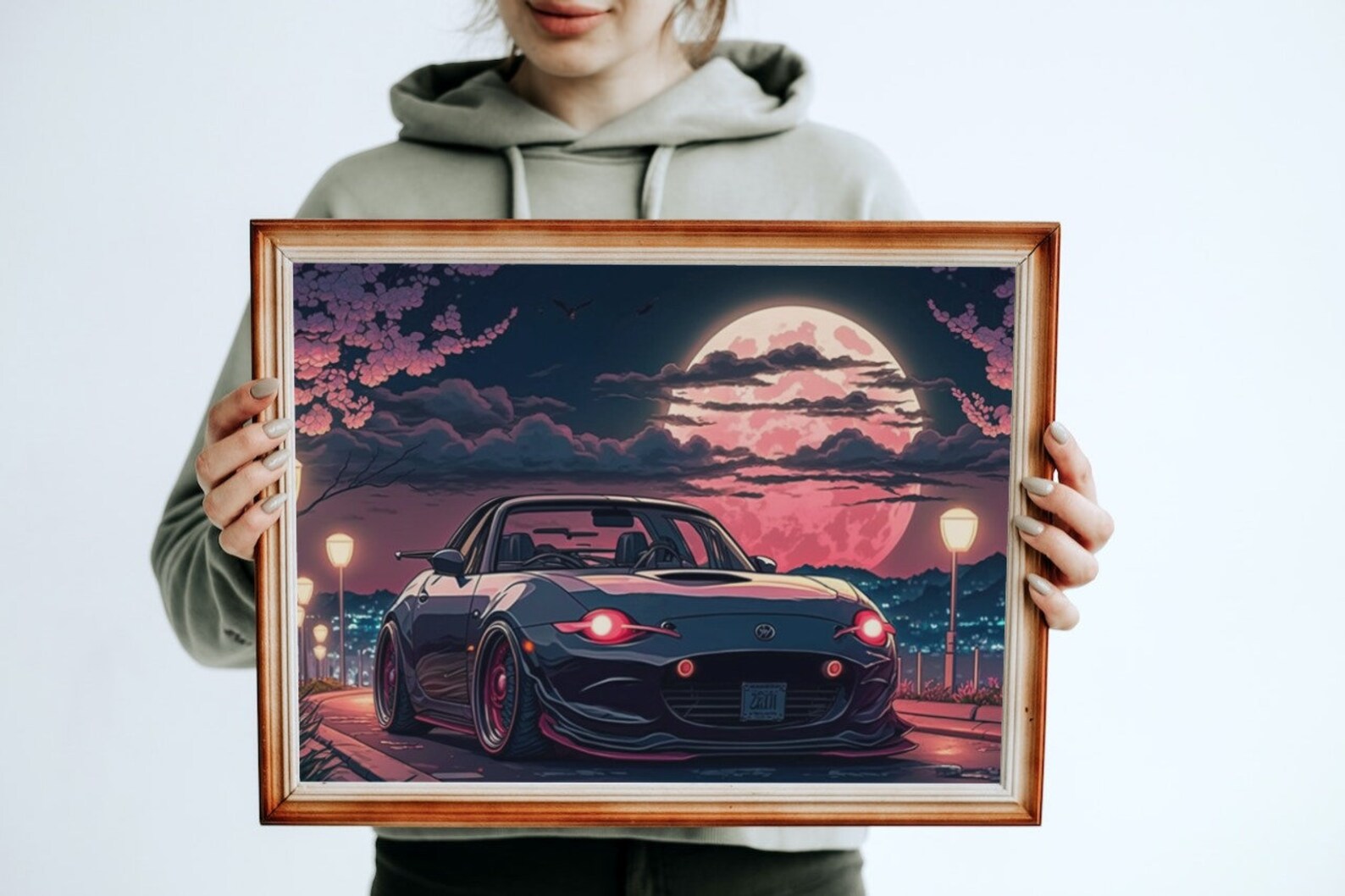 Mazda Miata MX5 Anime Prints Wall Art for Kids Boys Room JDM - Etsy