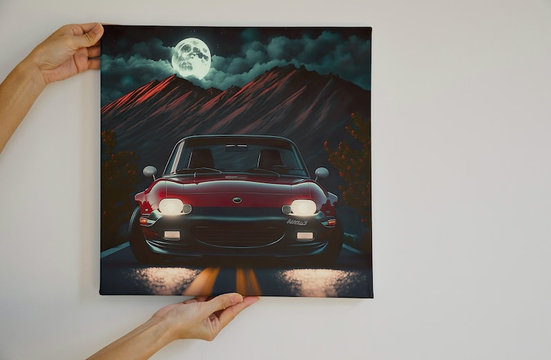 Mazda Miata MX5 Anime Prints Wall Art for Kids Boys Room JDM - Etsy