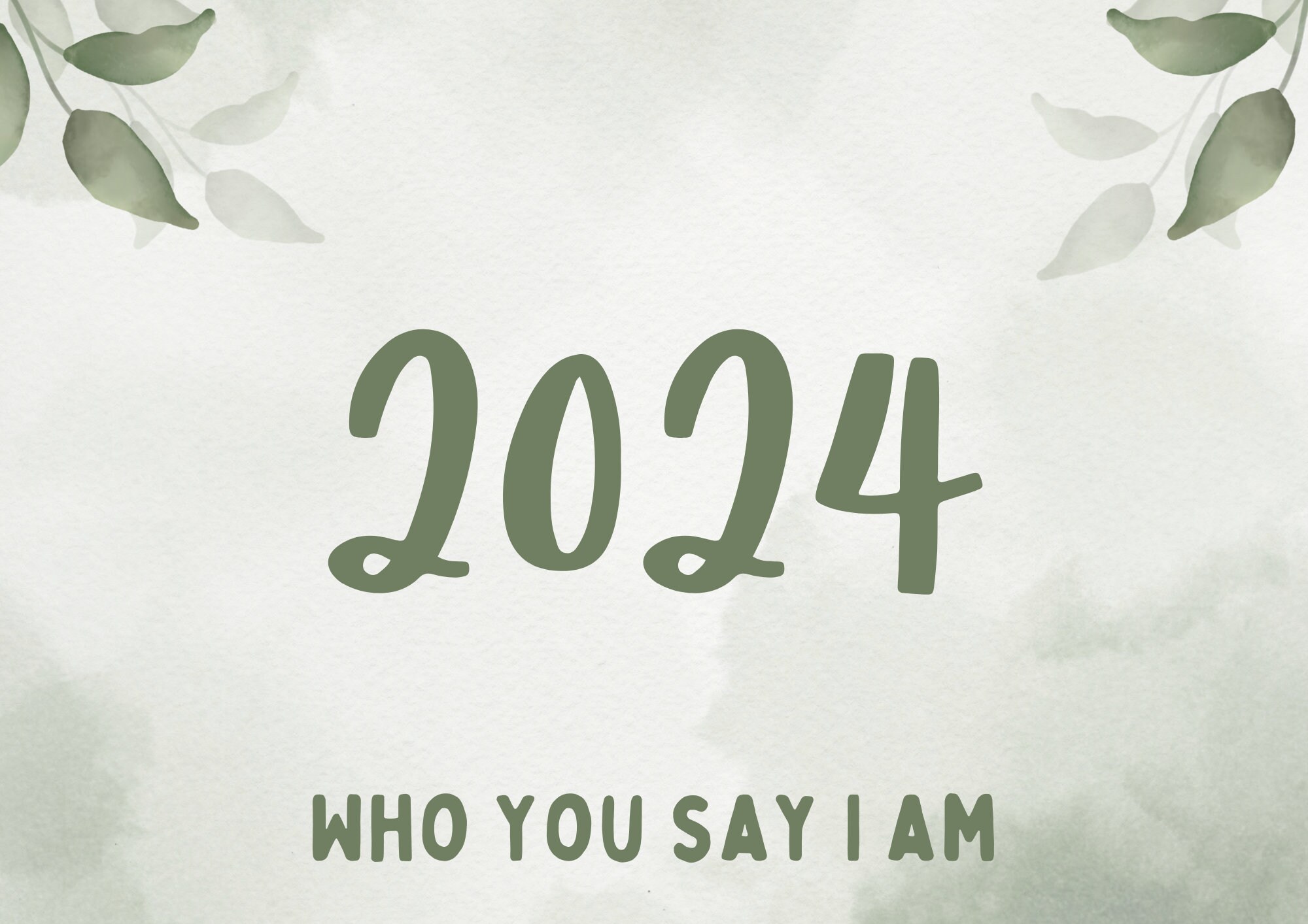 Who You Say I Am 2024 Wall Calendar - Etsy