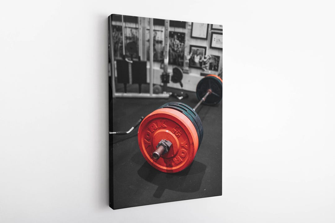 Canvas Art of Gym Workout Motivation Wall Art Home Gym Wall Decor Gym ...
