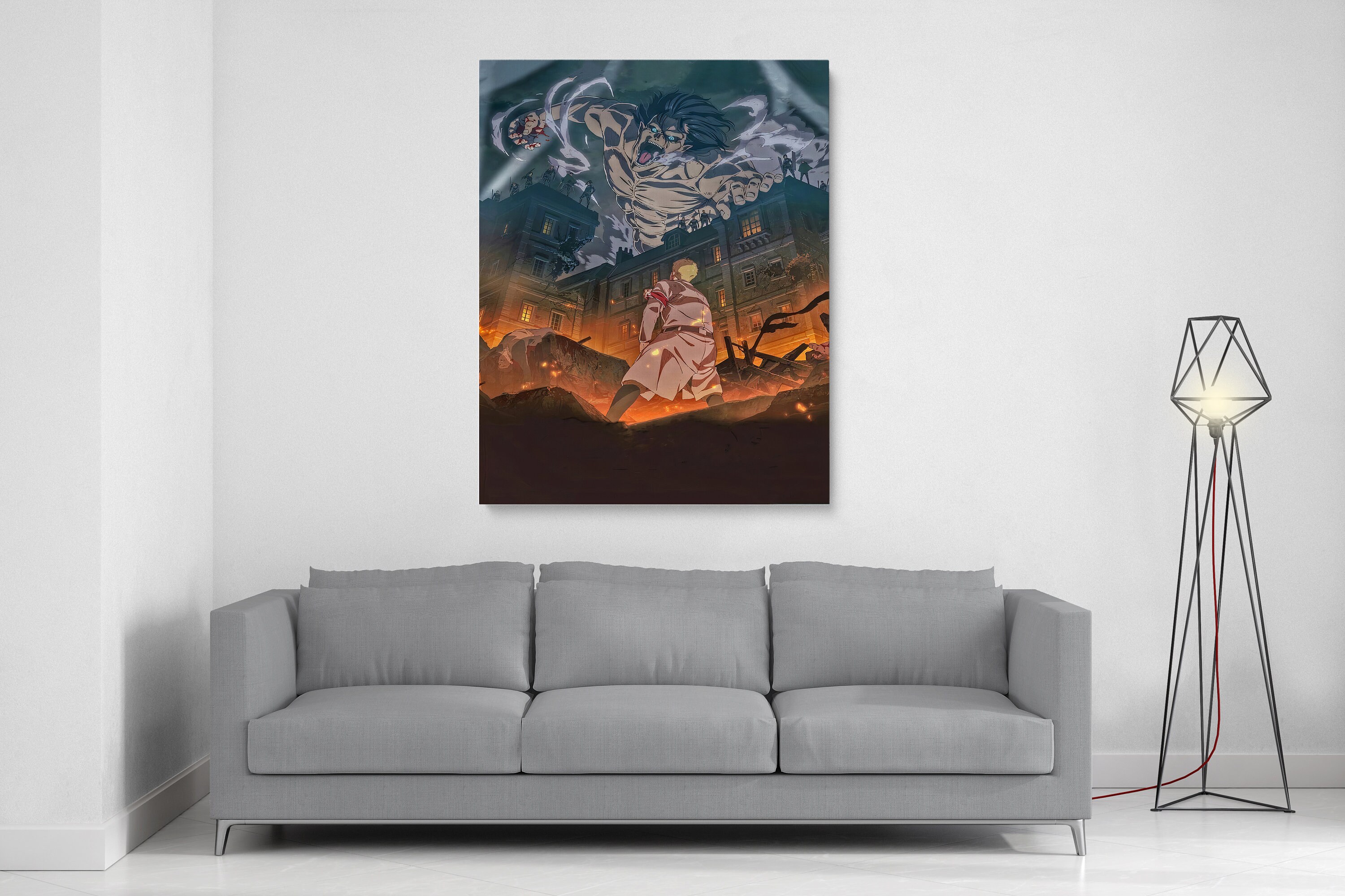 Japanese Anime Poster Japanese Anime Canvas Anime Canvas - Etsy